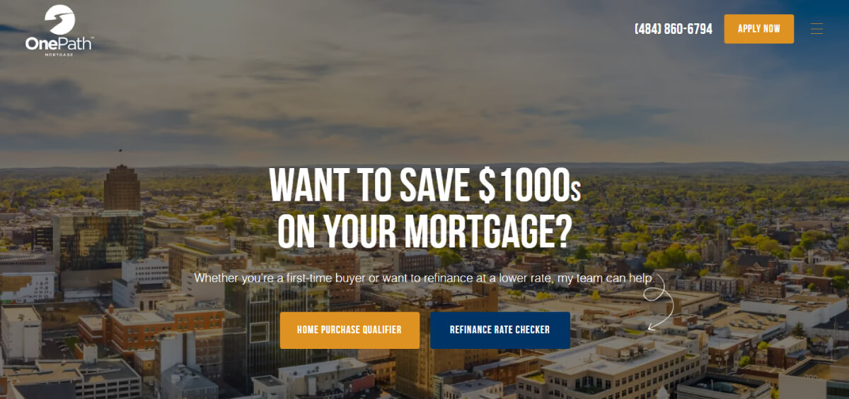 Allentown Mortgage Broker | OnePath Mortgage